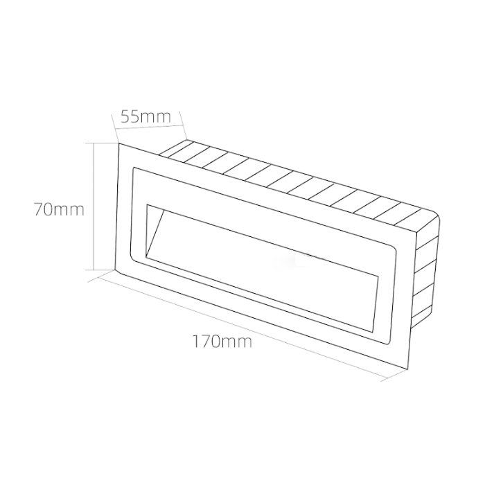 Waterproof Outdoor LED Step Light - GPX LED